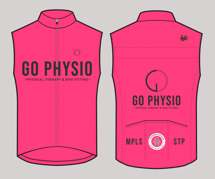 Racehorse Wind Vest - Unisex - GO PHYSIO Pink – Donkey Label